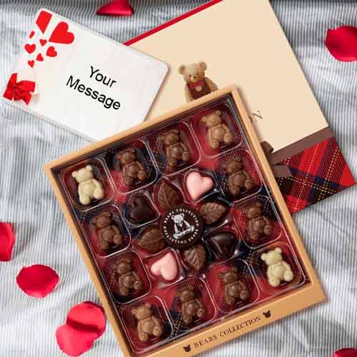 Bear Collection Chocolate Box - Chocolate Box For Valentine's Day Japan