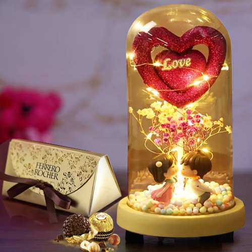 Table Display Lamp - - Love Lamp For Couple Gifts